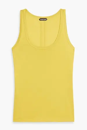 TOM FORD Silkjersey Tank - Chartreuse