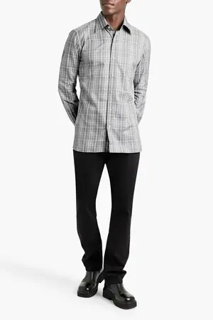 TOM FORD Checked Cotton Shirt