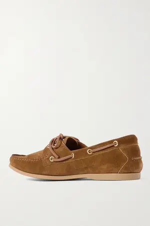 TOM FORD Robin Suede Boat Shoes