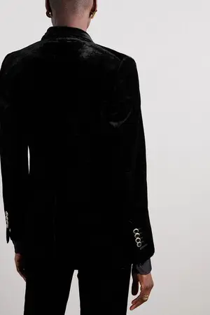 TOM FORD Woolblend Velvet Blazer