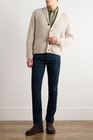 TOM FORD Slim-fit Cotton-blend Corduroy Pants