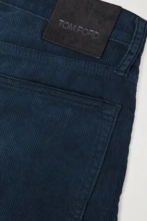 TOM FORD Slim-fit Cotton-blend Corduroy Pants