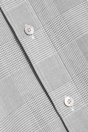 TOM FORD Prince Of Wales Checked Cottonpoplin Shirt