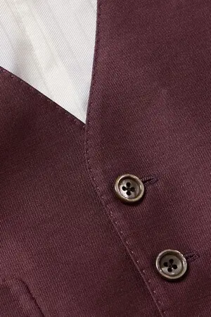TOM FORD Dylan Vest In Wool, Mohair, And Silk-blend Twill
