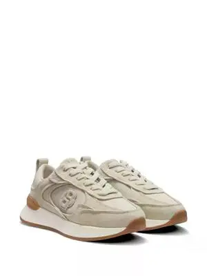 BOSS Double B Monogram Patch Sneakers