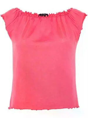 Gucci Frill Detail Wool Top