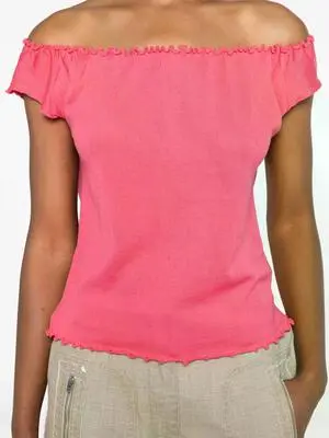 Gucci Frill Detail Wool Top