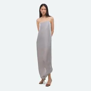Helmut Lang Fluid Slip Dress - Cloud