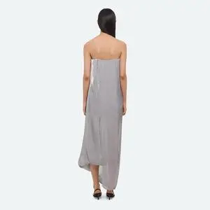 Helmut Lang Maxi Slip Dress In Iridescent Fabric