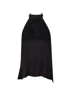 LA ROSE Halter Neck Blouse