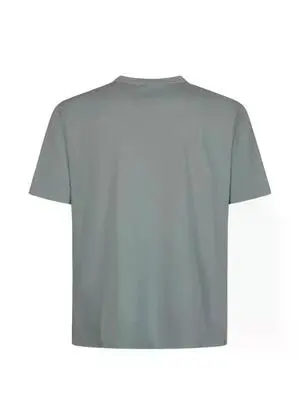 C.P. COMPANY Logo-embroidered T-shirt - Blue