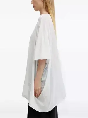 Rick Owens Minerva Oversized Raw-cut T-shirt