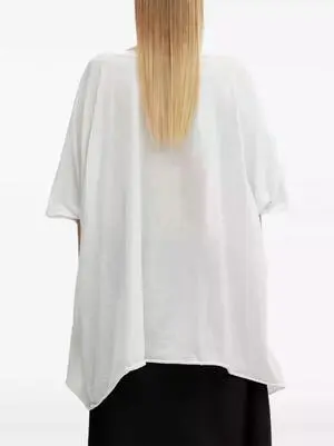 Rick Owens Minerva Oversized Raw-cut T-shirt