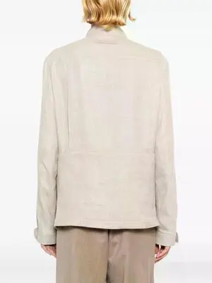 Zegna Stand-collar Flap-pocket Jacket