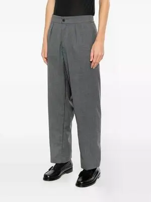 Kiton Trousers With Rear Elasticated Waistband