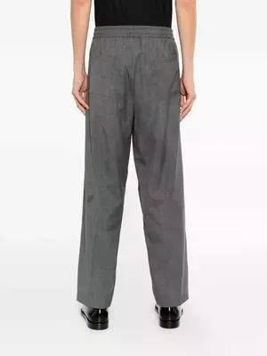 Kiton Trousers With Rear Elasticated Waistband