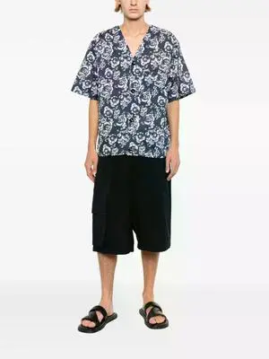 Kiton Floral-print Shirt