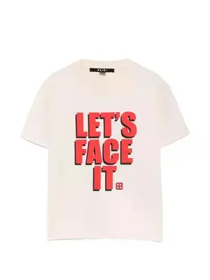 Ksubi Lets Face It" Graphic T-shirt - Neutrals