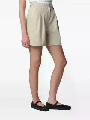 DUNST Double-pleated Bermuda Shorts