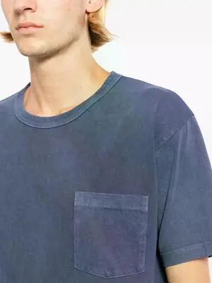 WHITESVILLE Patch-pocket Washed T-shirt
