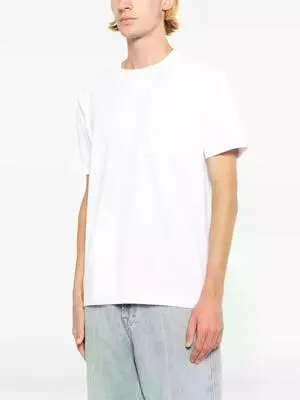 WHITESVILLE Chest-pocket Cotton T-shirt - White