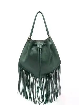CATERINA LUCCHI Adelaide Leather Shoulder Bag - Green