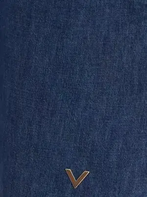 Valentino Garavani Vlogo Signature Mini Dress - Blue