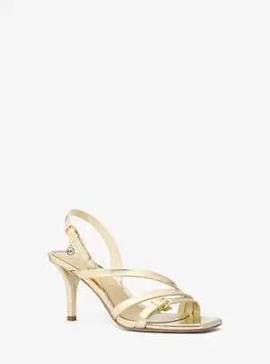 Michael Kors Yvette Metallic Sandal