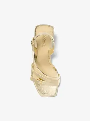 Michael Kors Yvette Metallic Sandal