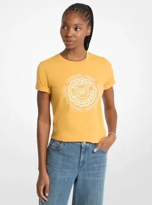 Michael Kors Graphic Logo T-shirt - Yellow
