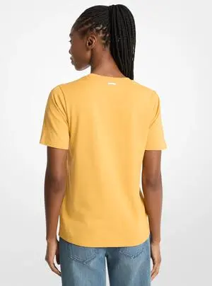 Michael Kors Graphic Logo T-shirt - Yellow