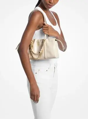 Michael Kors Matilda Small Cinched Shoulder Bag - Natural
