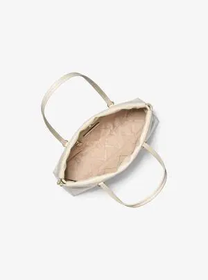 Michael Kors Matilda Small Cinched Shoulder Bag - Natural