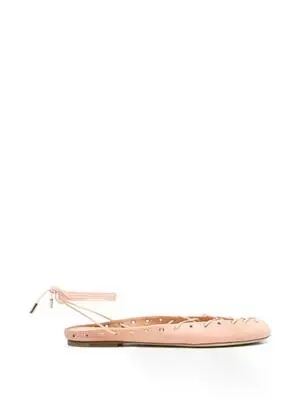 Chloé Ghillies Lace-up Mules