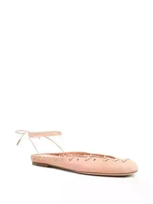 Chloé Ghillies Lace-up Mules