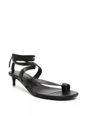 Khaite Aimee Tie-fastening Sandals