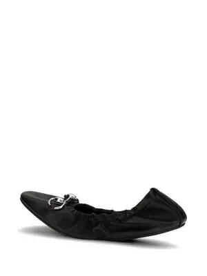 Gucci Prima Leather Ballet Flats