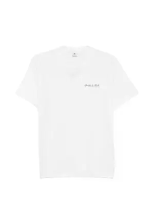 Sporty & Rich Logo Print Crew Neck T-shirt