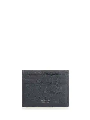 FERRAGAMO Gancini Credit Card Holder - Blue