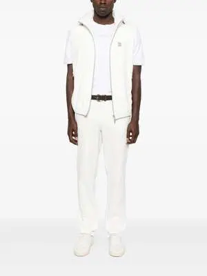 Brunello Cucinelli T-shirt With Faux-layering - Multicolor