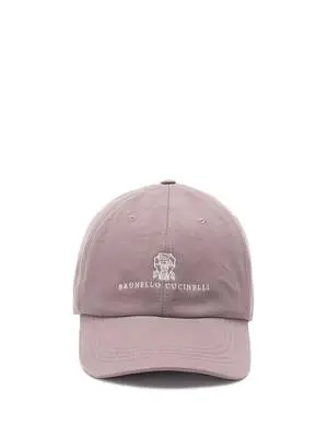 Brunello Cucinelli Baseball Cap With Embroidery - Multicolor