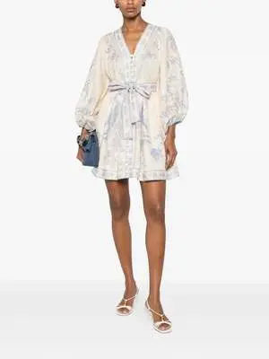 Zimmermann Indra Mini Dress - Multicolor