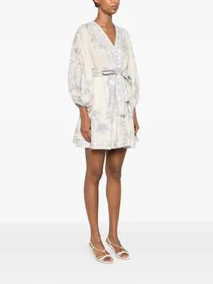 Zimmermann Indra Mini Dress - Multicolor