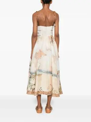 Zimmermann Mahon Dress - Multicolor