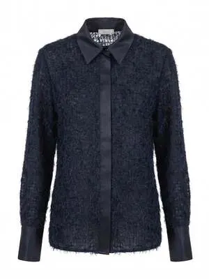 Peserico PESERICO Cotton Shirt With Contrast Stitching Multicolor