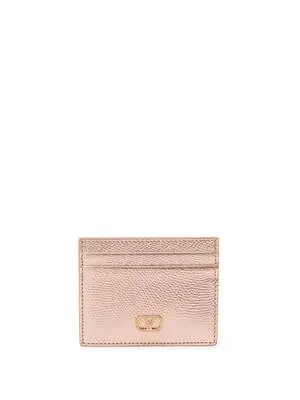 Valentino Garavani Vlogo Signature` Card Holder - Multicolor