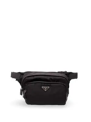Prada Re-nylon And Saffiano Leather Belt Bag - Multicolor