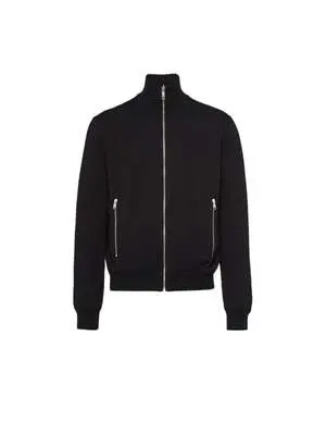 Prada Reversible Wool And Re-nylon Jacket - Multicolor
