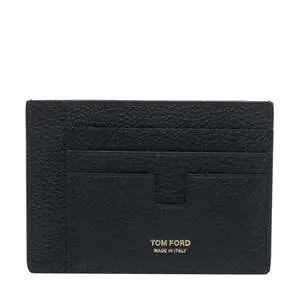 TOM FORD T Line Cards Holder - Black