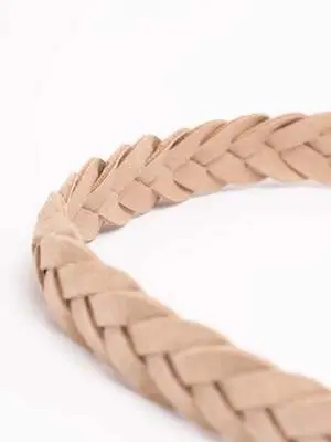Brunello Cucinelli Woven Leather Belt - Multicolor